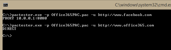 Updates to Office 365 Proxy PAC Generator - Undocumented Features