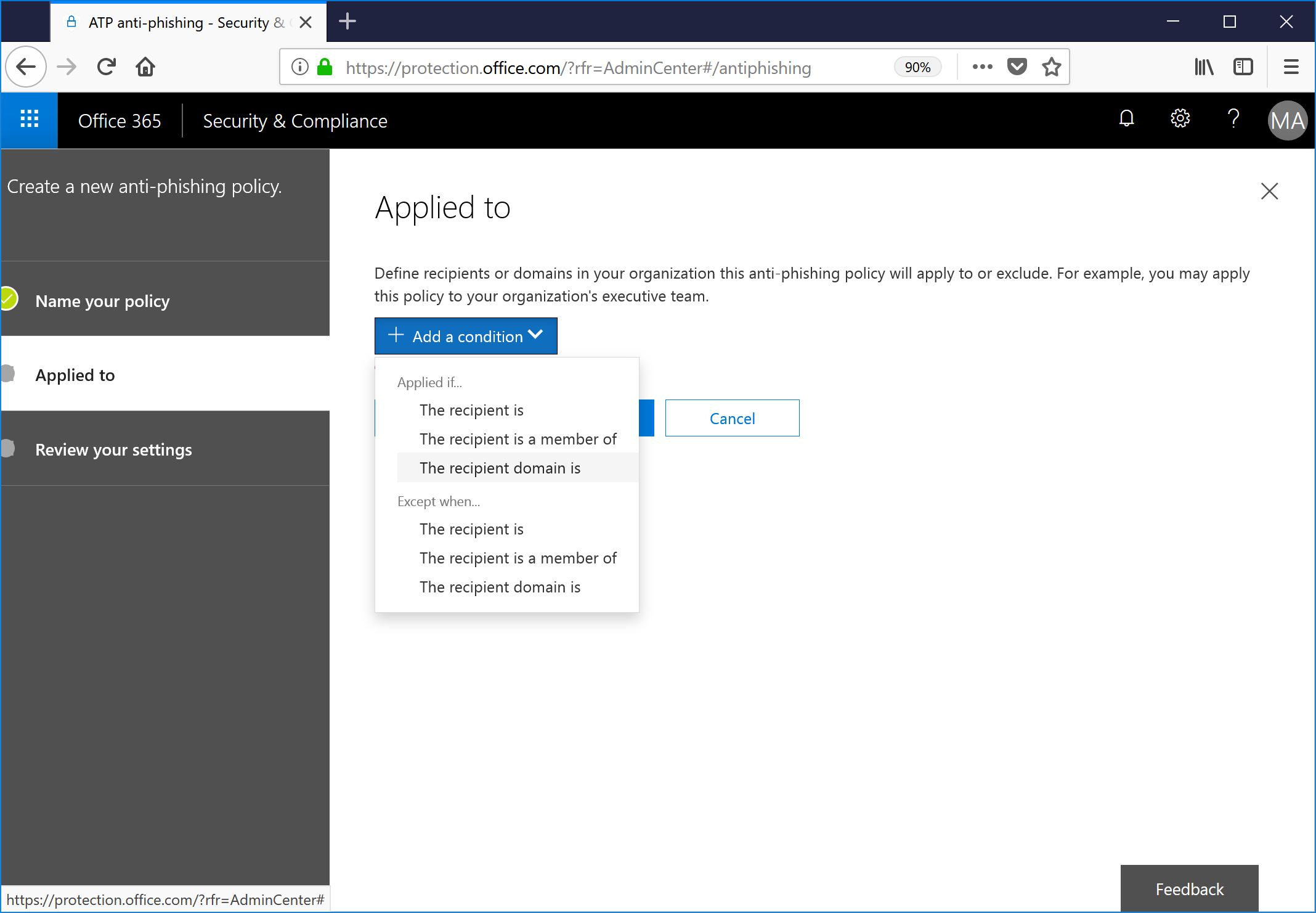 ATP: Safe Attachments, Safe Links, and Anti-Phishing Policies or “All ...