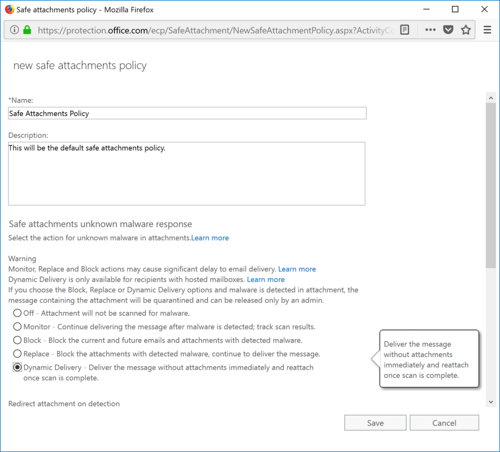 ATP: Safe Attachments, Safe Links, and Anti-Phishing Policies or “All ...