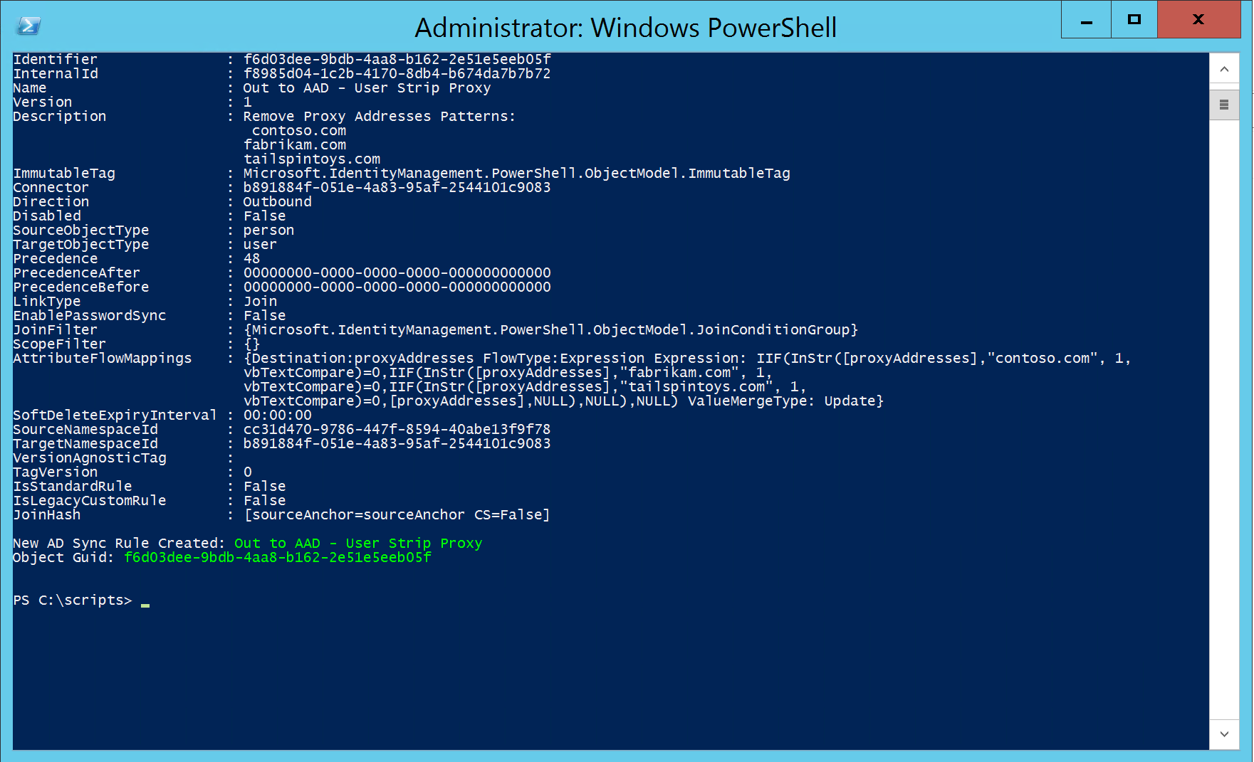 Update To The Aad Connect Remove Proxy Addresses Script Undocumented