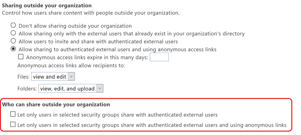 SharePoint Online and OneDrive for Business Custom Sharing Controls ...