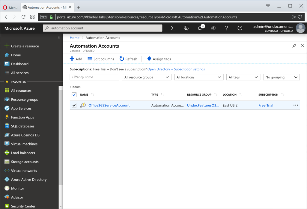 Getting Around the Basics of Azure Automation for Office 365 ...