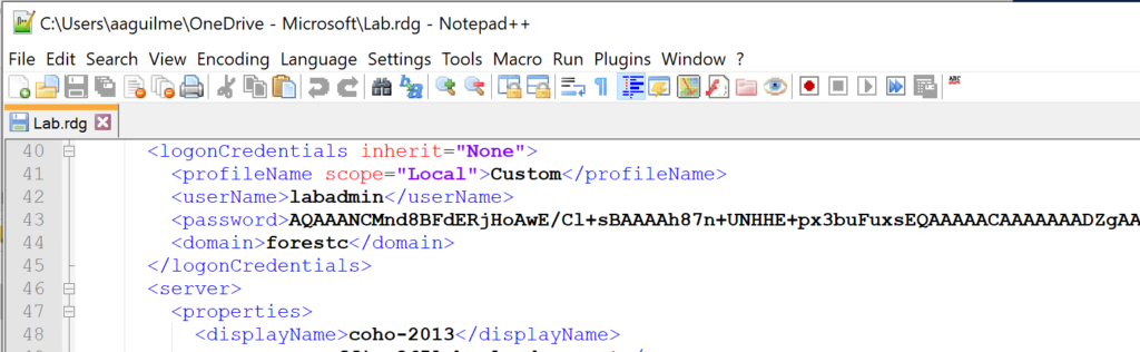 Decrypting Credentials Stored in Remote Desktop Connection Manager ...