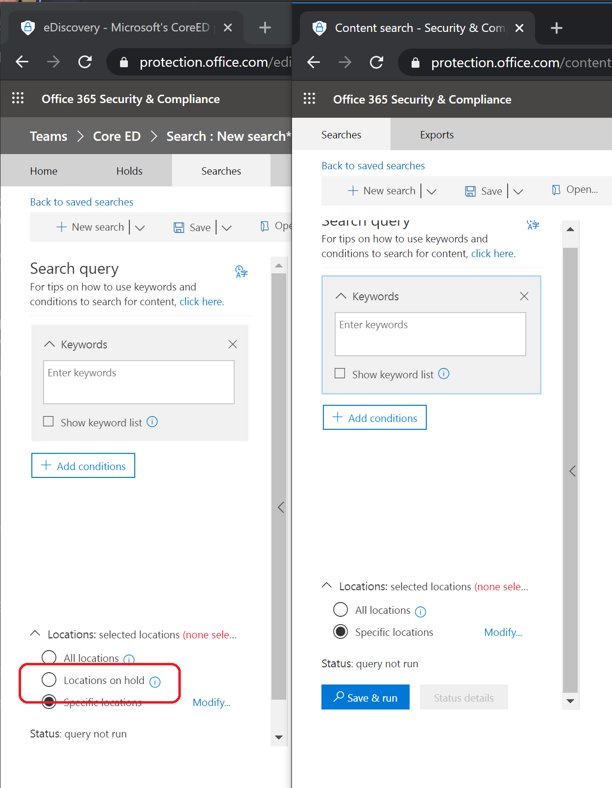 Office 365 Security & Compliance Center eDiscovery – Part 1: Overview ...
