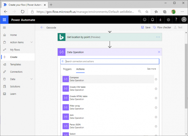 Using the Bing Maps Actions in Power Automate – Undocumented Features