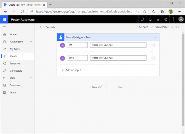Using the Bing Maps Actions in Power Automate › Undocumented Features
