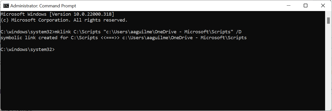 Creating a Symlink on Windows 11 – Undocumented Features