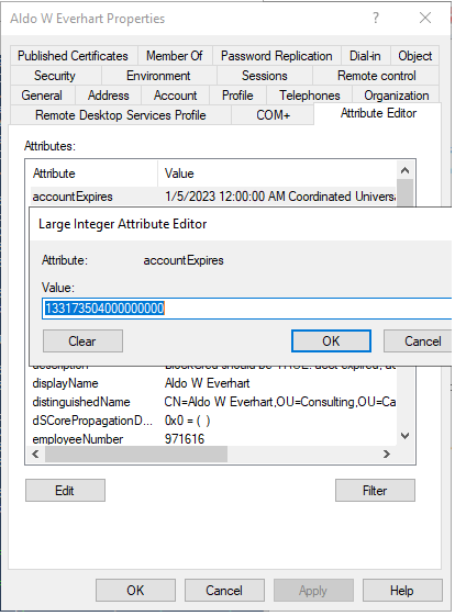 Working around accounts that expire with AAD Connect – Undocumented Features