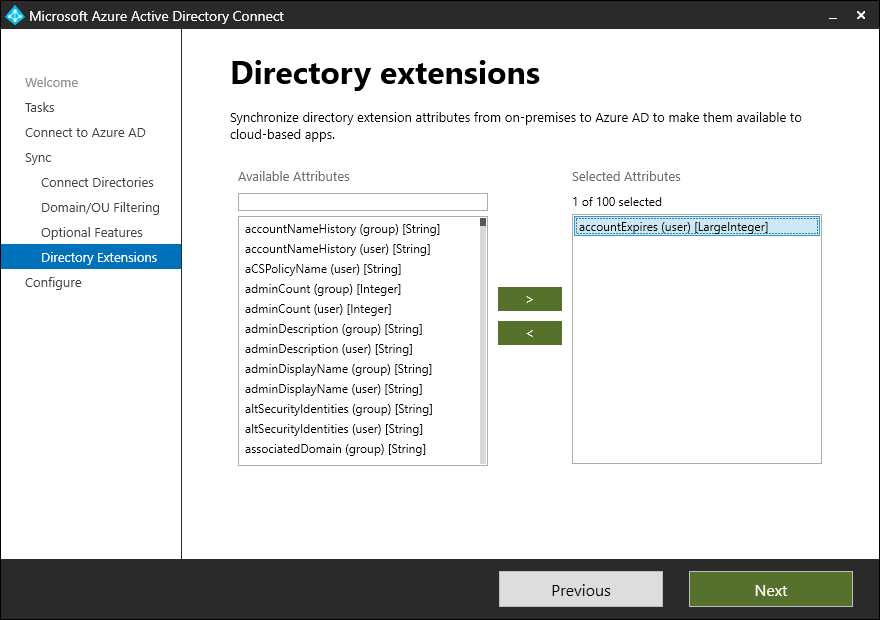 Working around accounts that expire with AAD Connect - Undocumented Features